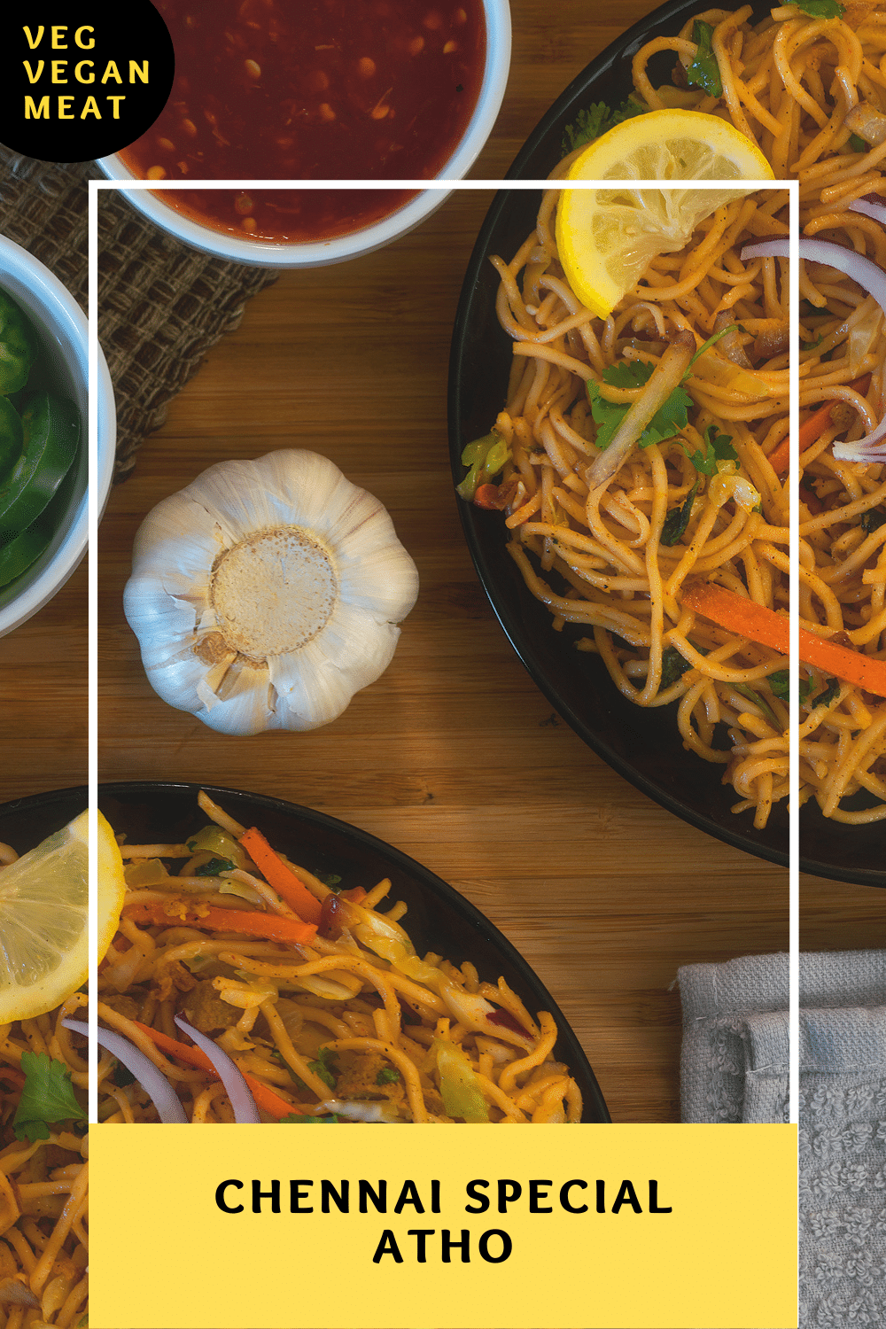 Atho Recipe (Burmese Food) - Yellow Chili's