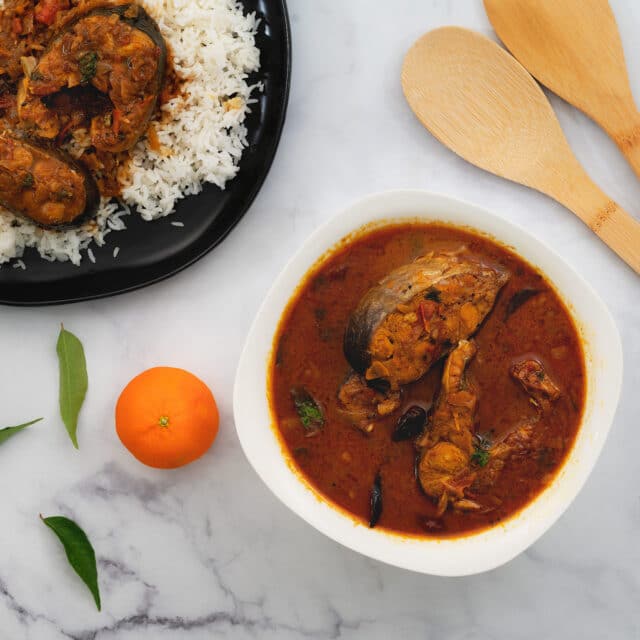 Fish Curry Recipe (Meen Kulambu) - Yellow Chili's