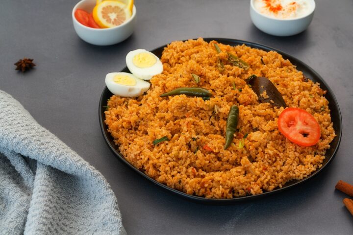 Biryani Rice Recipe (Kuska Rice) - Yellow Chili's