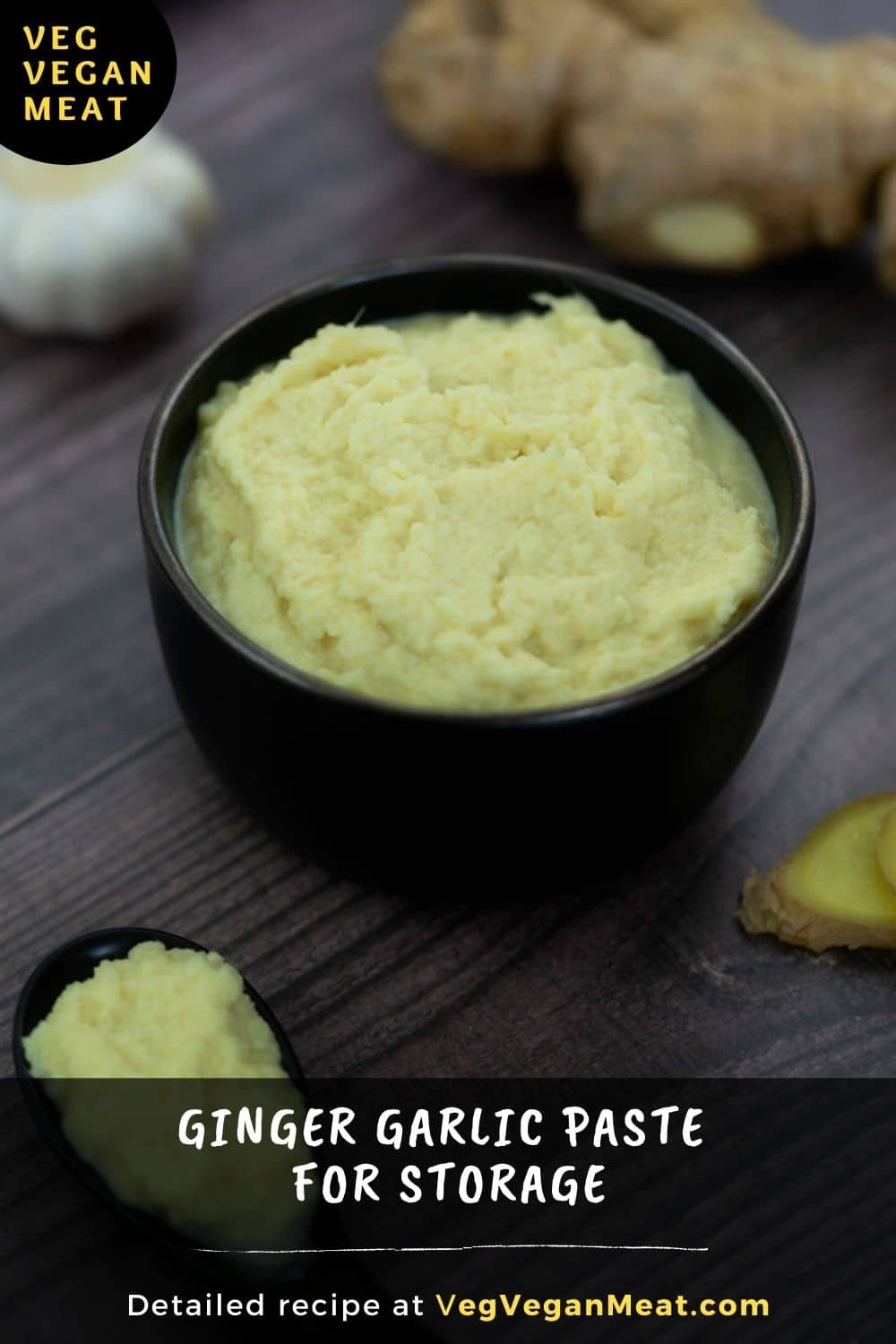 Ginger Garlic Paste Recipe - Yellow Chili's