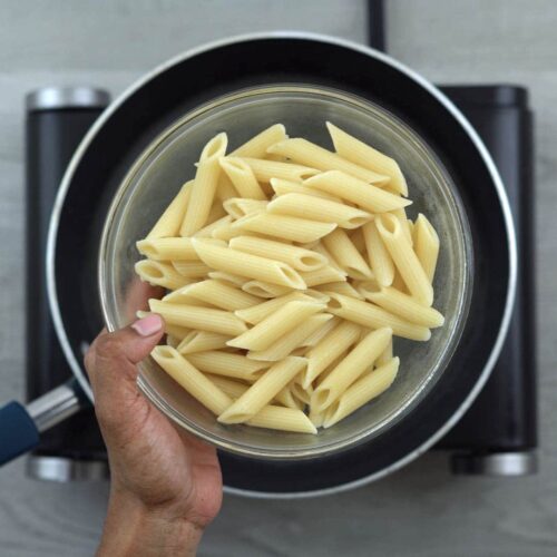 White Sauce Pasta Recipe with Penne Pasta - Yellow Chili's