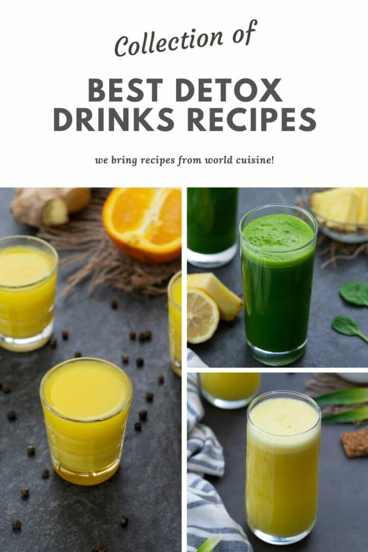 18 Easy Detox Drinks Recipes - Yellow Chili's