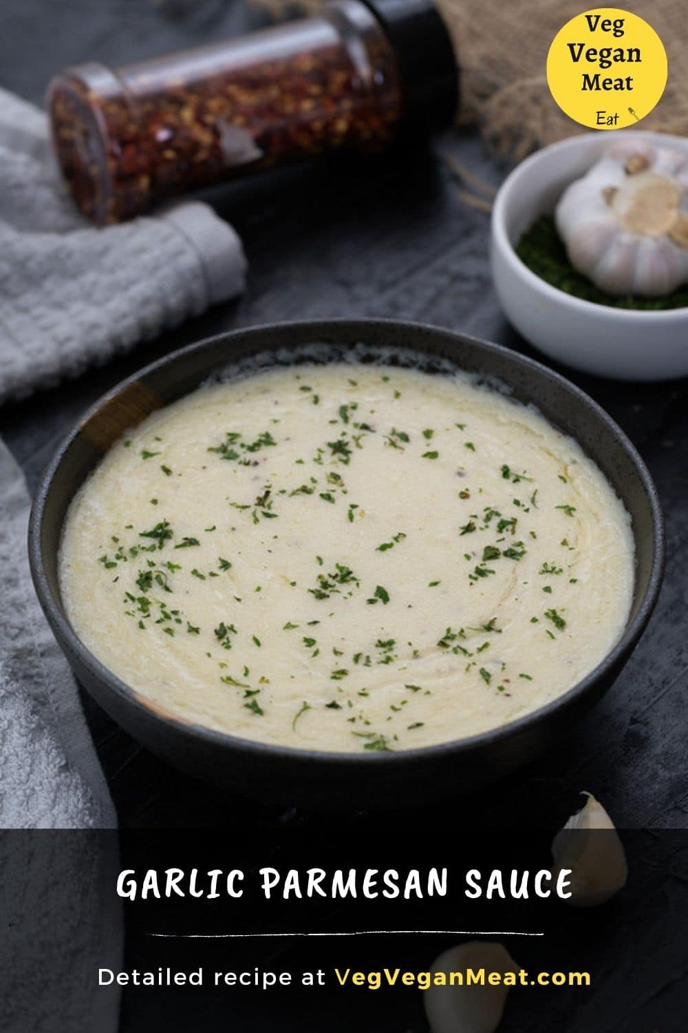 Garlic Parmesan Sauce Recipe - Yellow Chili's
