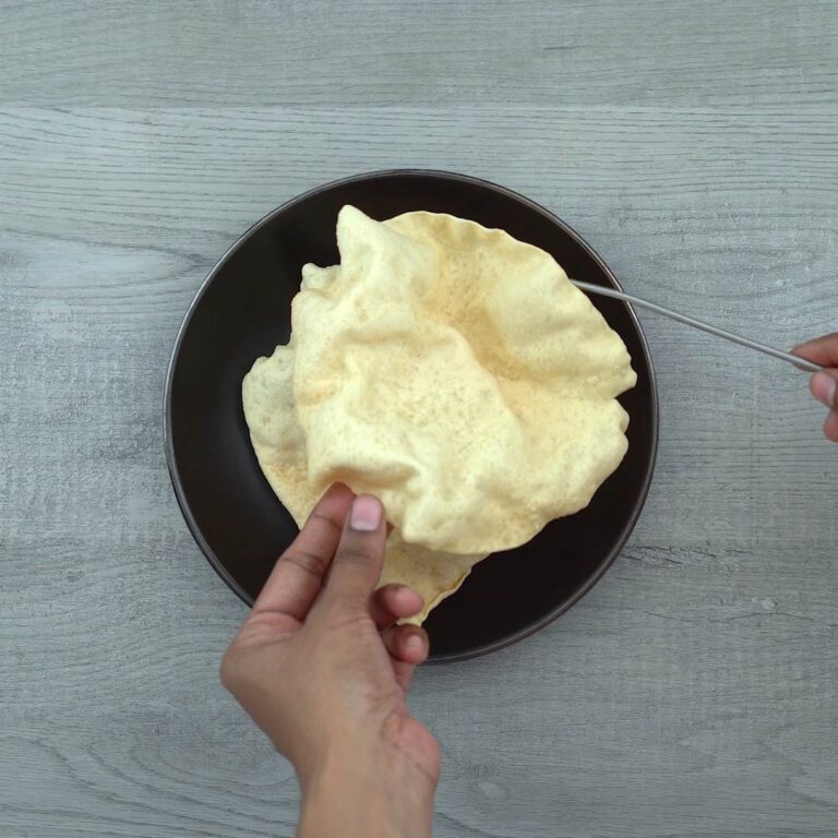 How to Make Poppadoms (2 Ways) - Yellow Chili's
