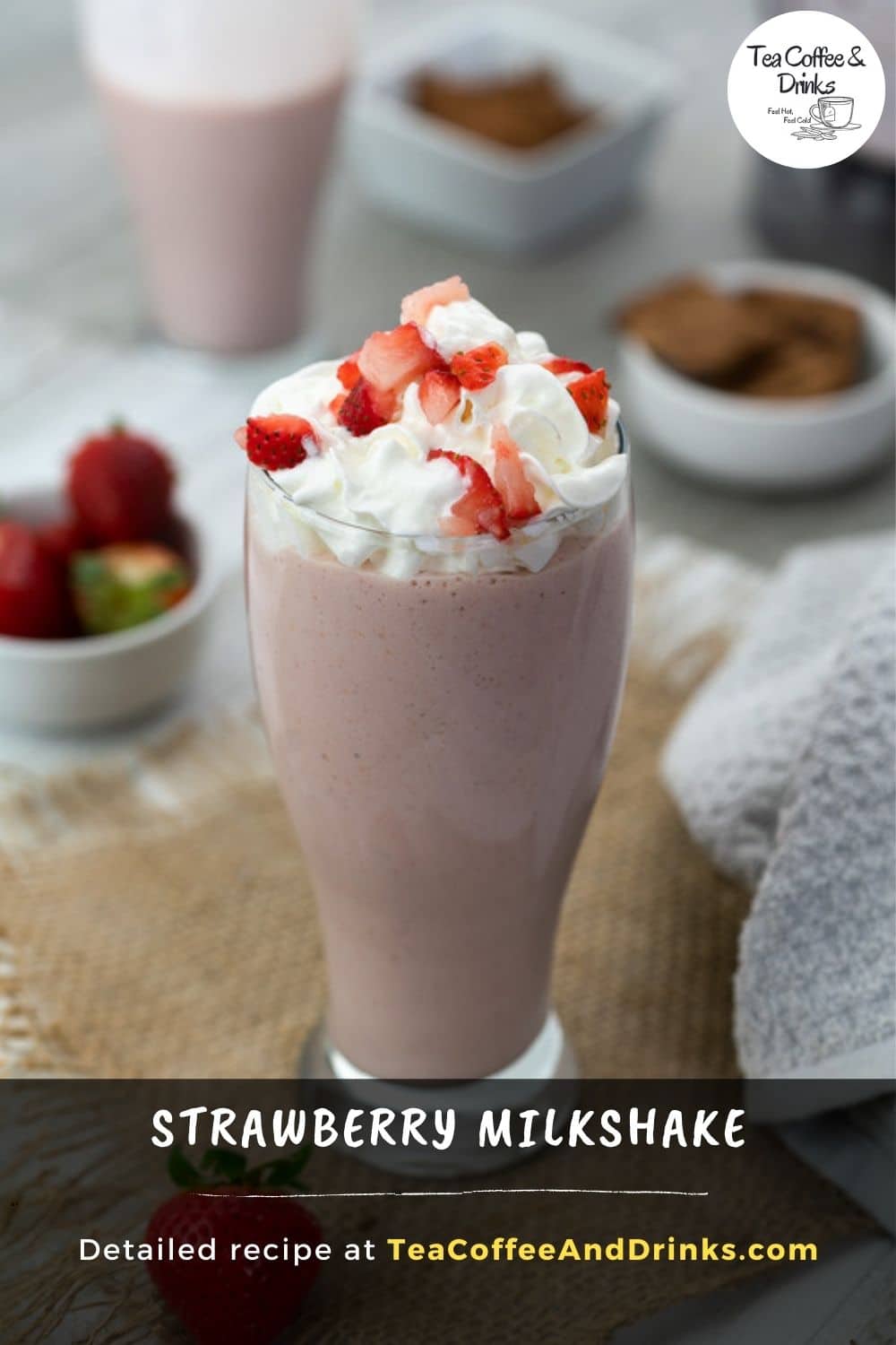 Strawberry Milkshake Recipe - Yellow Chili's