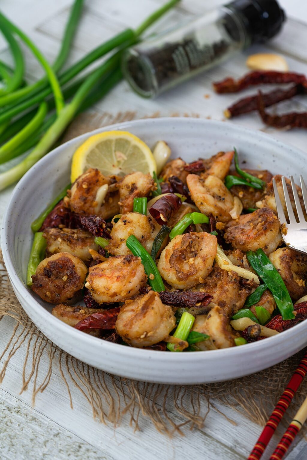 Szechuan Shrimp Recipe - Yellow Chili's