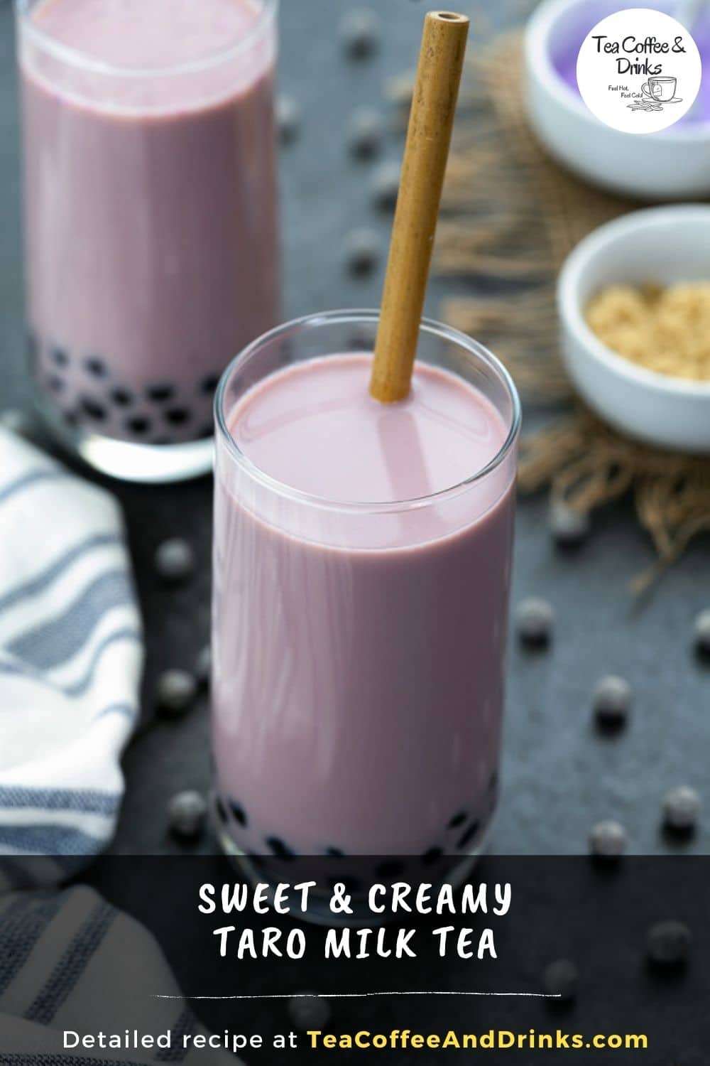 Taro Milk Tea Recipe (Taro Bubble Tea) - Yellow Chili's