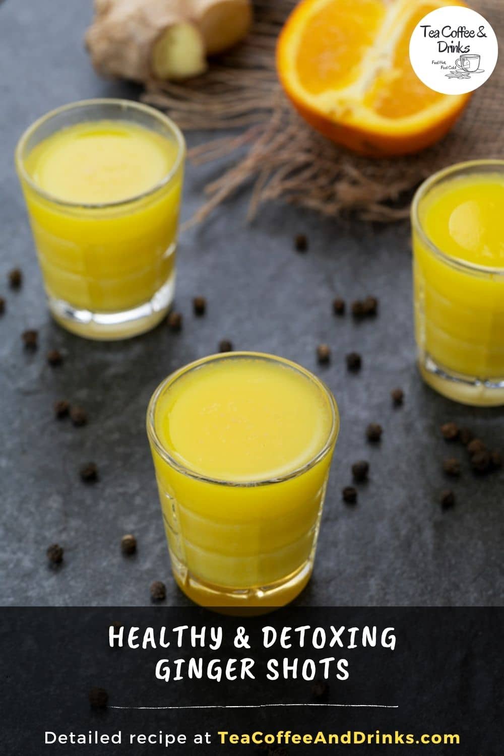 Ginger Shots Recipe - Yellow Chili's