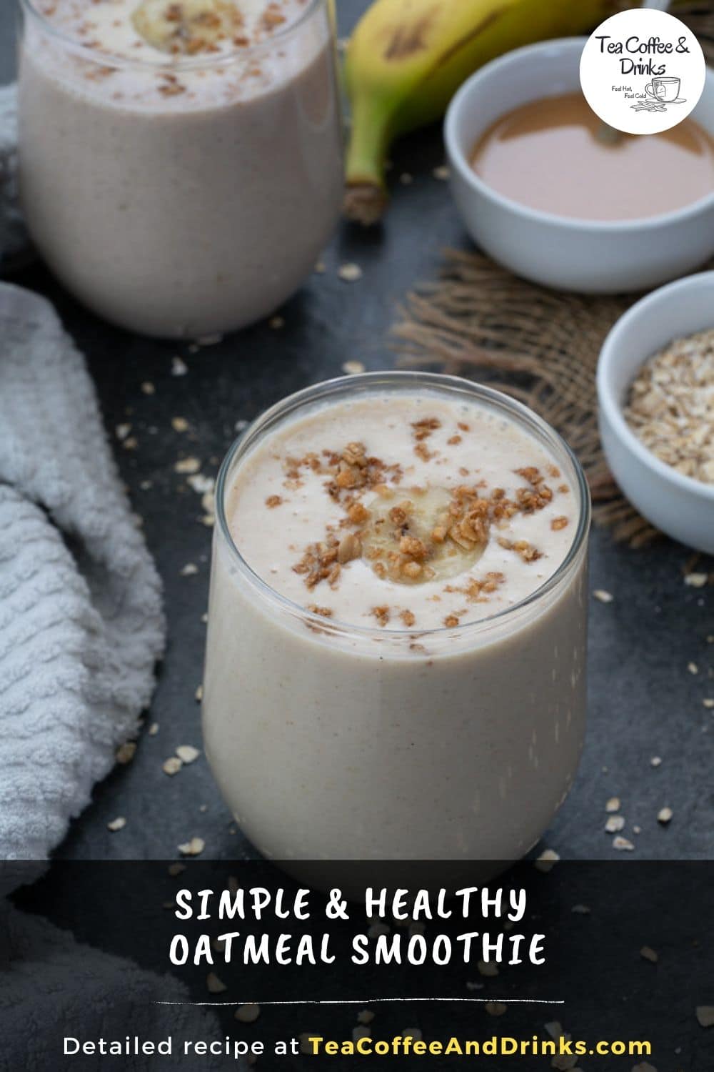 Oatmeal Smoothie Recipe - Yellow Chili's