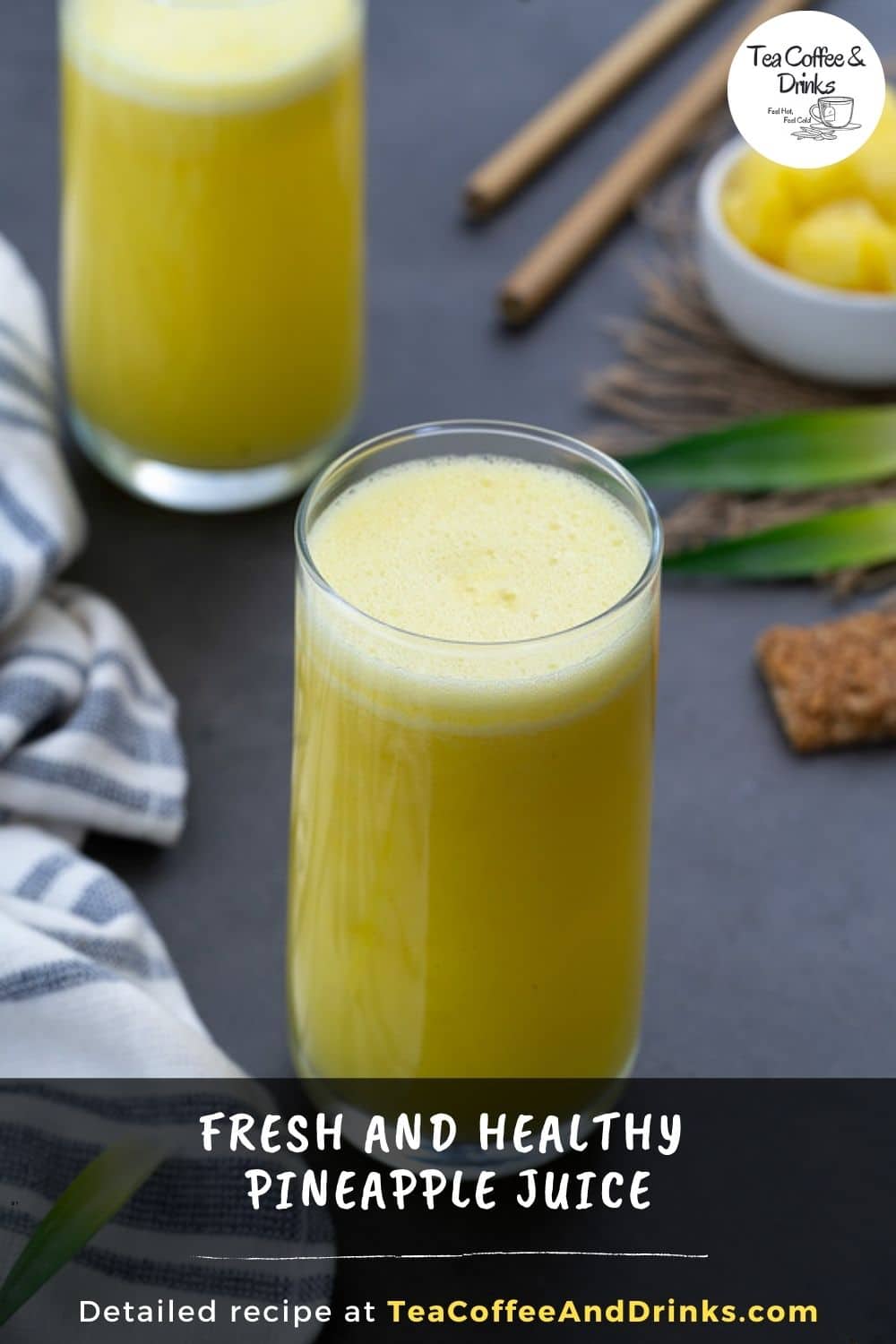 Pineapple Juice Recipe - Yellow Chili's