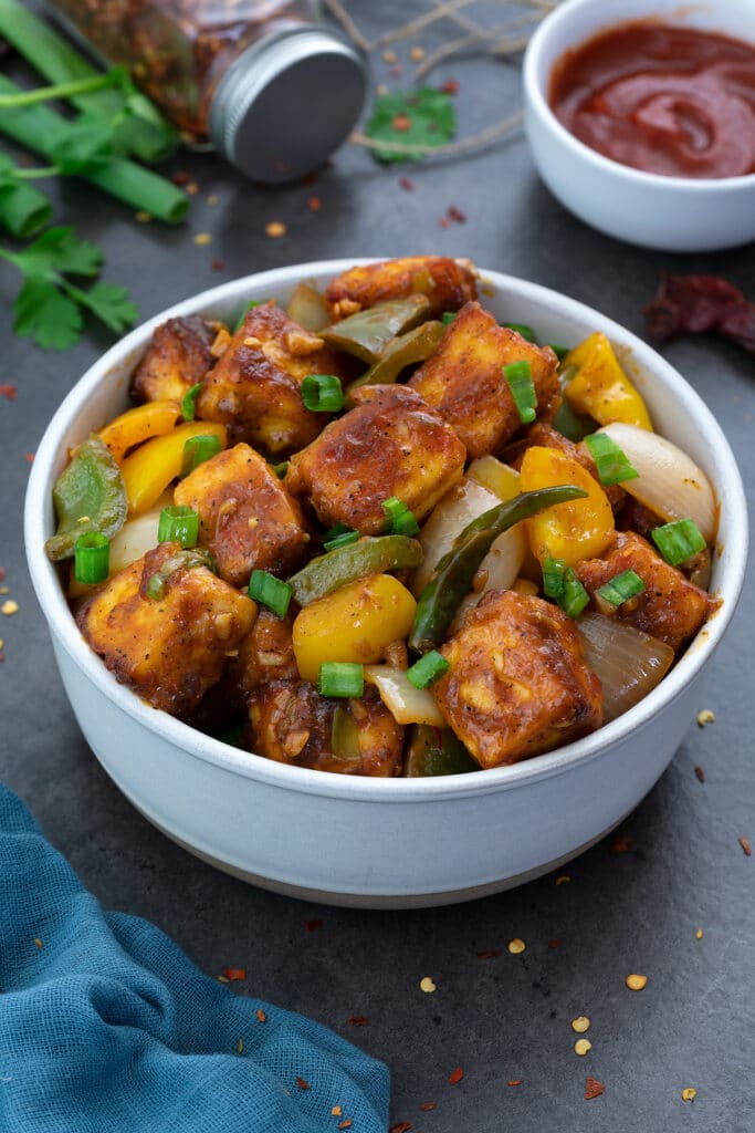 Chilli Paneer Recipe (Dry and Gravy) - Yellow Chili's