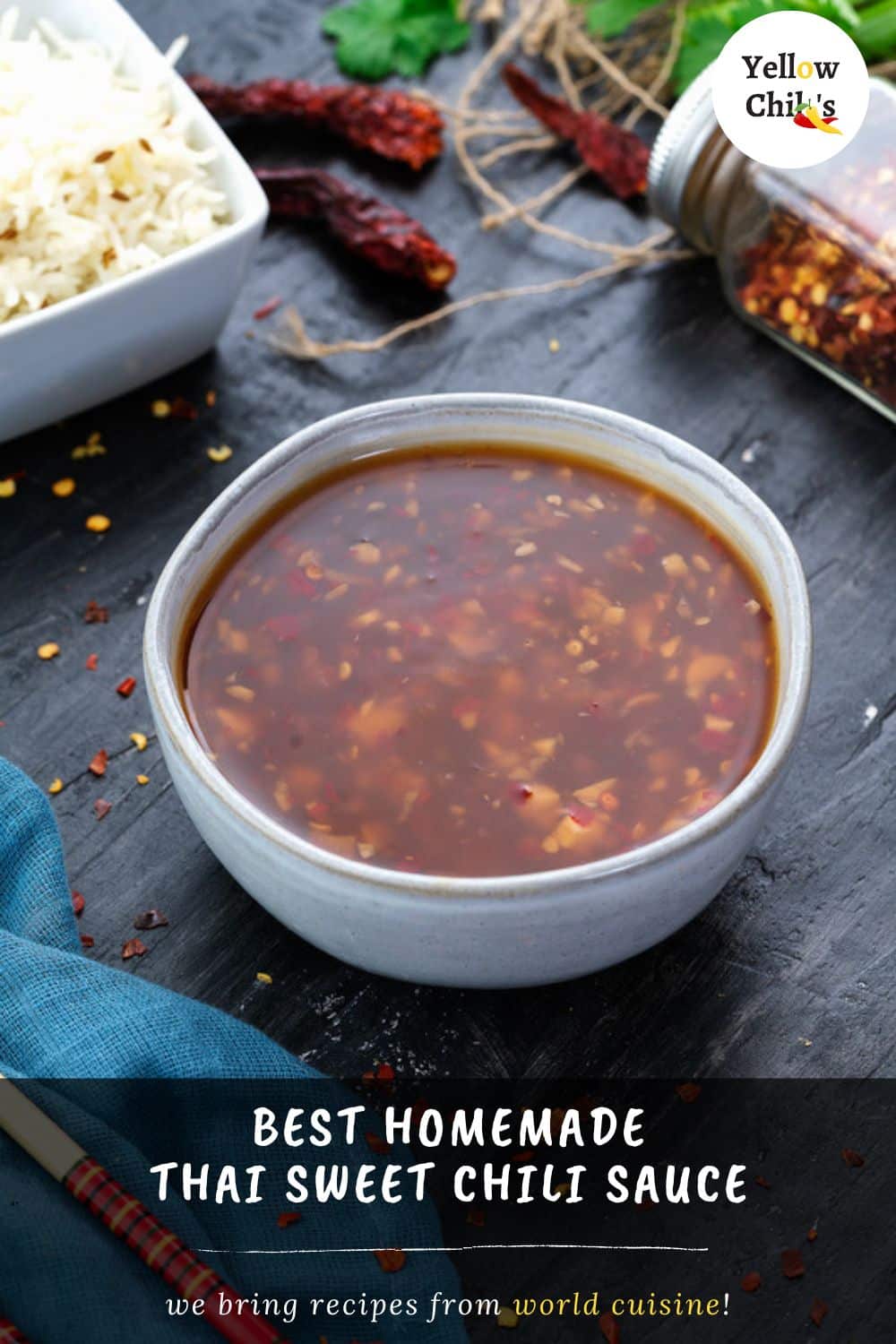 Homemade Thai Sweet Chili Sauce Recipe - Yellow Chili's