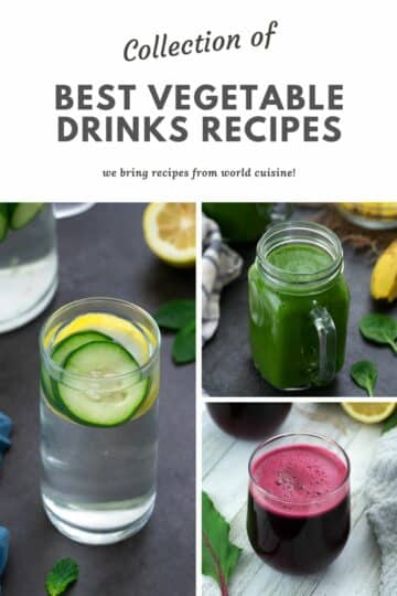 13 Best and Healthy Vegetable Drinks Recipes - Yellow Chili's