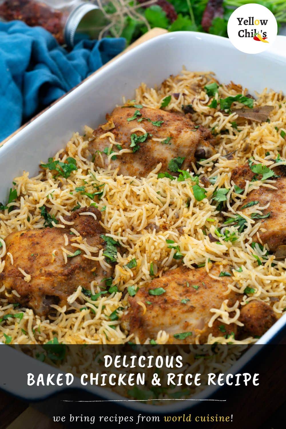 Oven Baked Hen and Rice Recipe - inside.pub