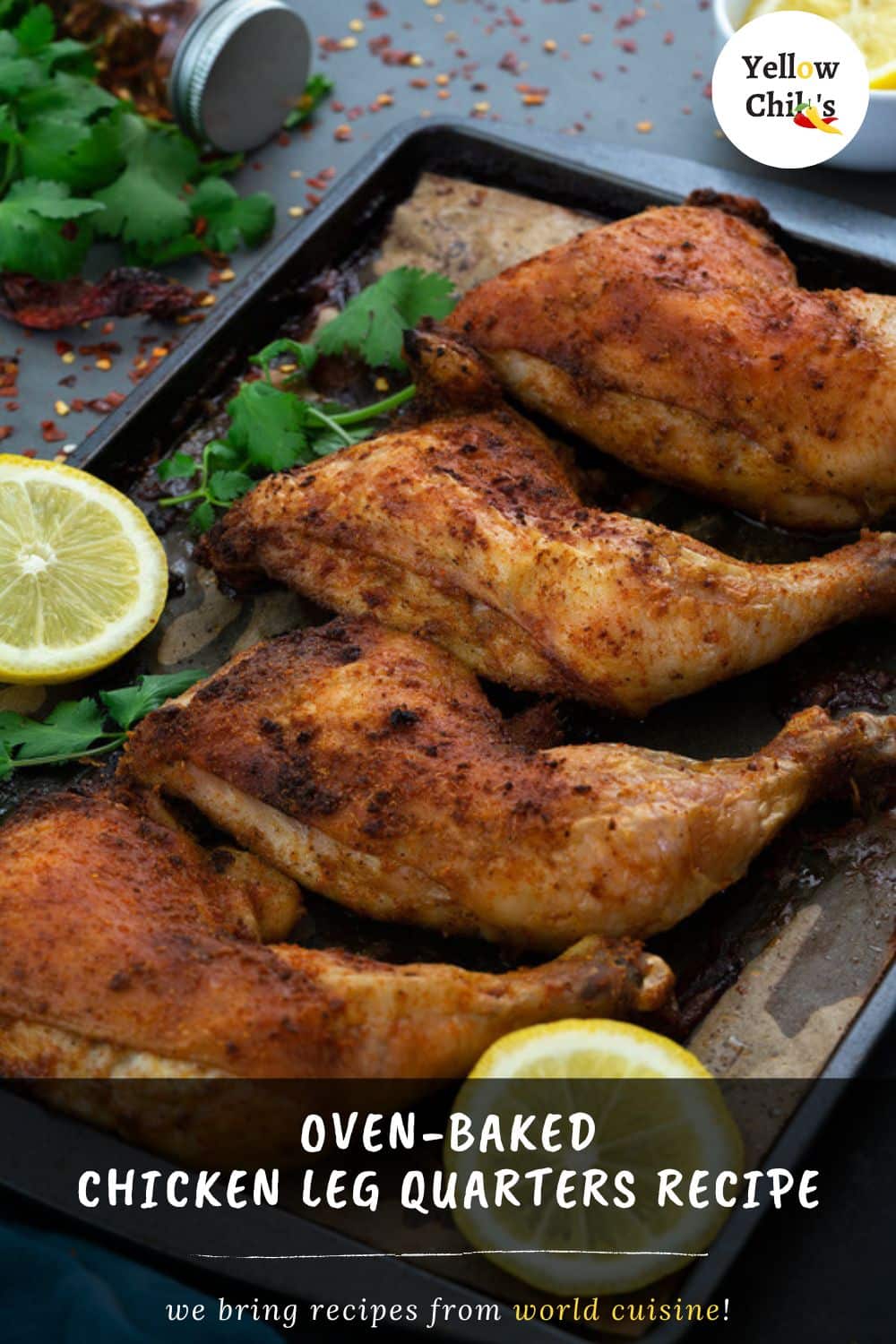 Oven-Baked Hen Leg Quarters Recipe - inside.pub