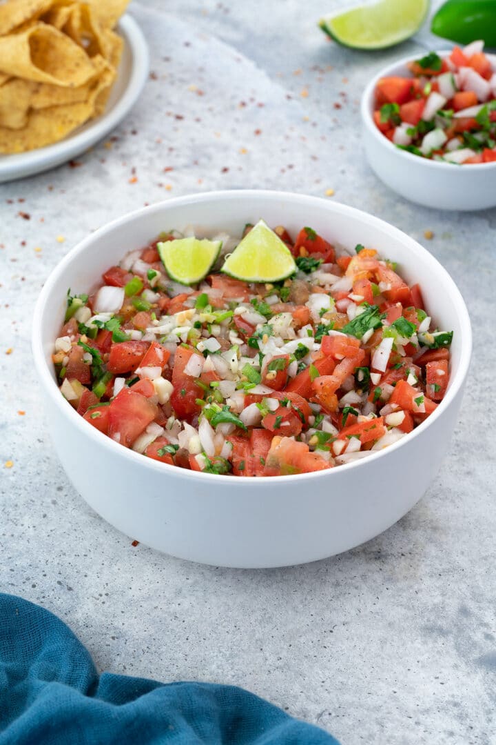 Homemade Pico De Gallo Recipe - Yellow Chili's