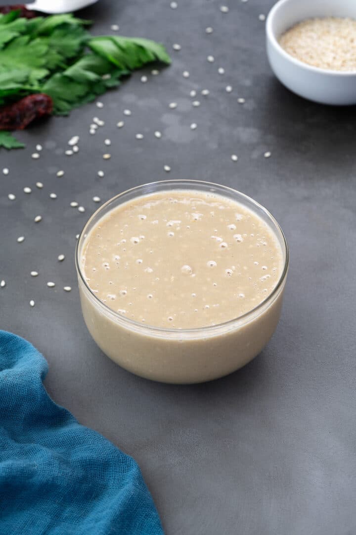 Homemade Tahini Recipe - Yellow Chili's