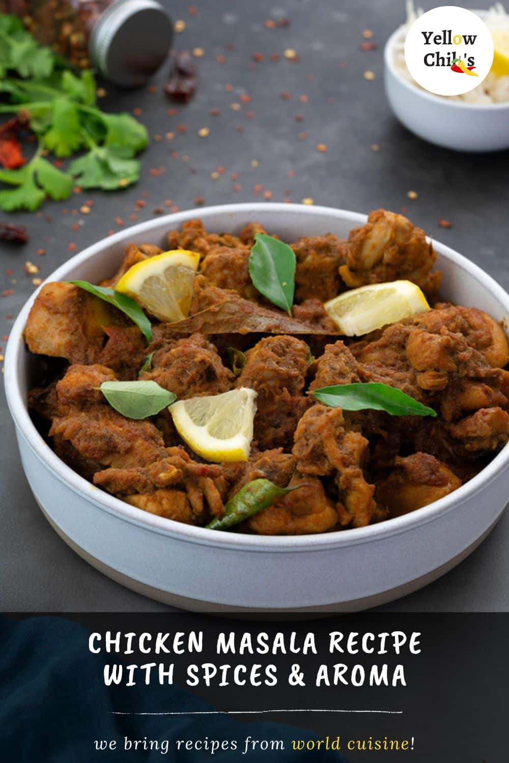 Chicken Masala Recipe - Yellow Chili's