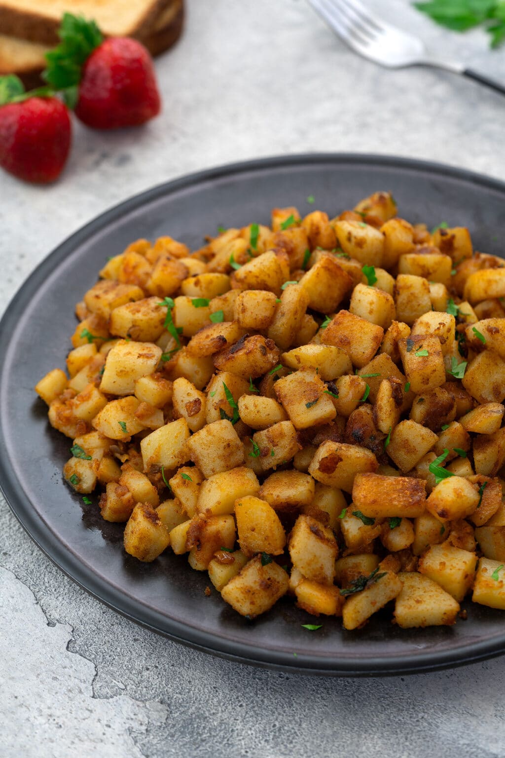 Breakfast Potatoes Recipe in Skillet and Oven - Yellow Chili's