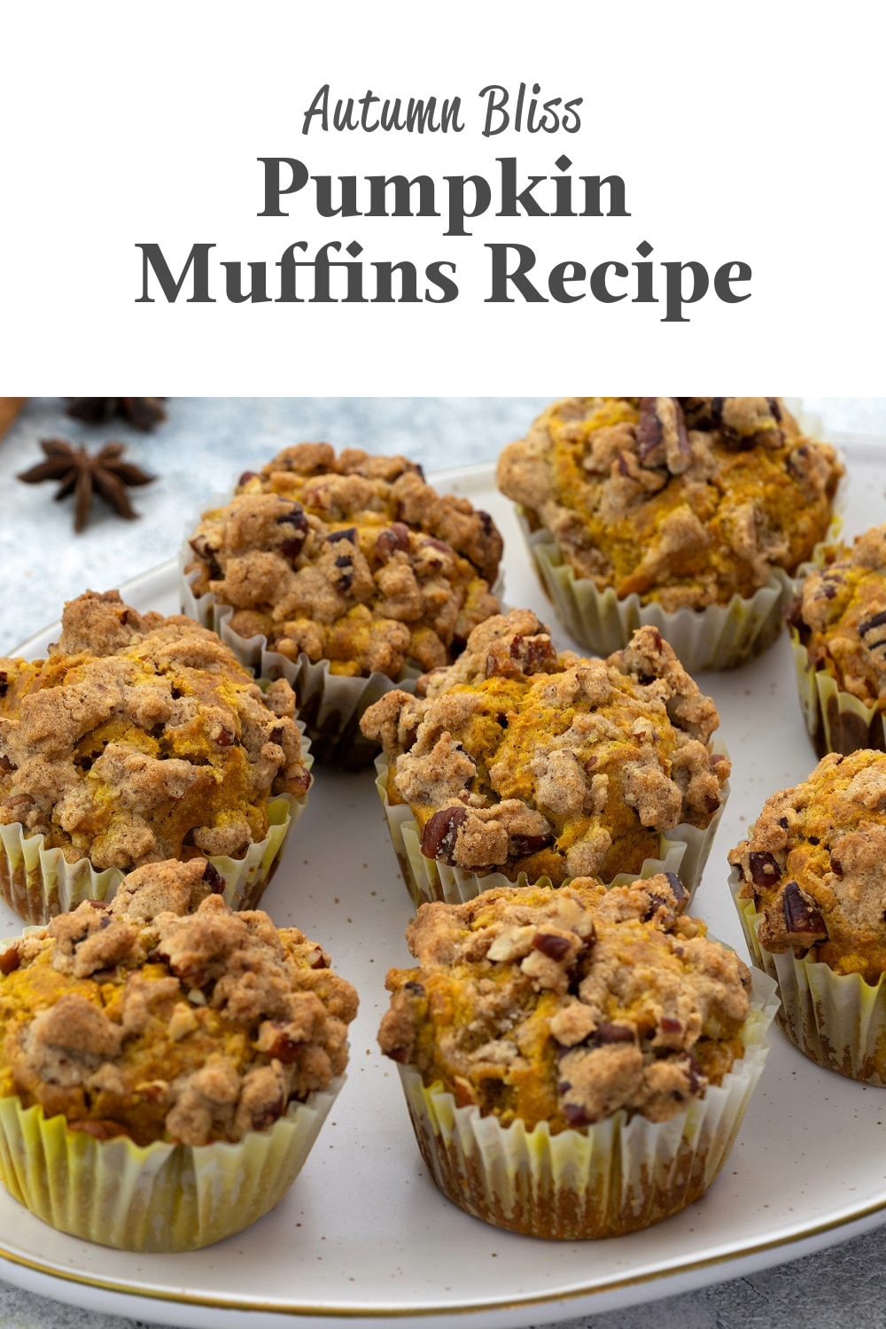 Pumpkin Muffins Recipe - Yellow Chili's