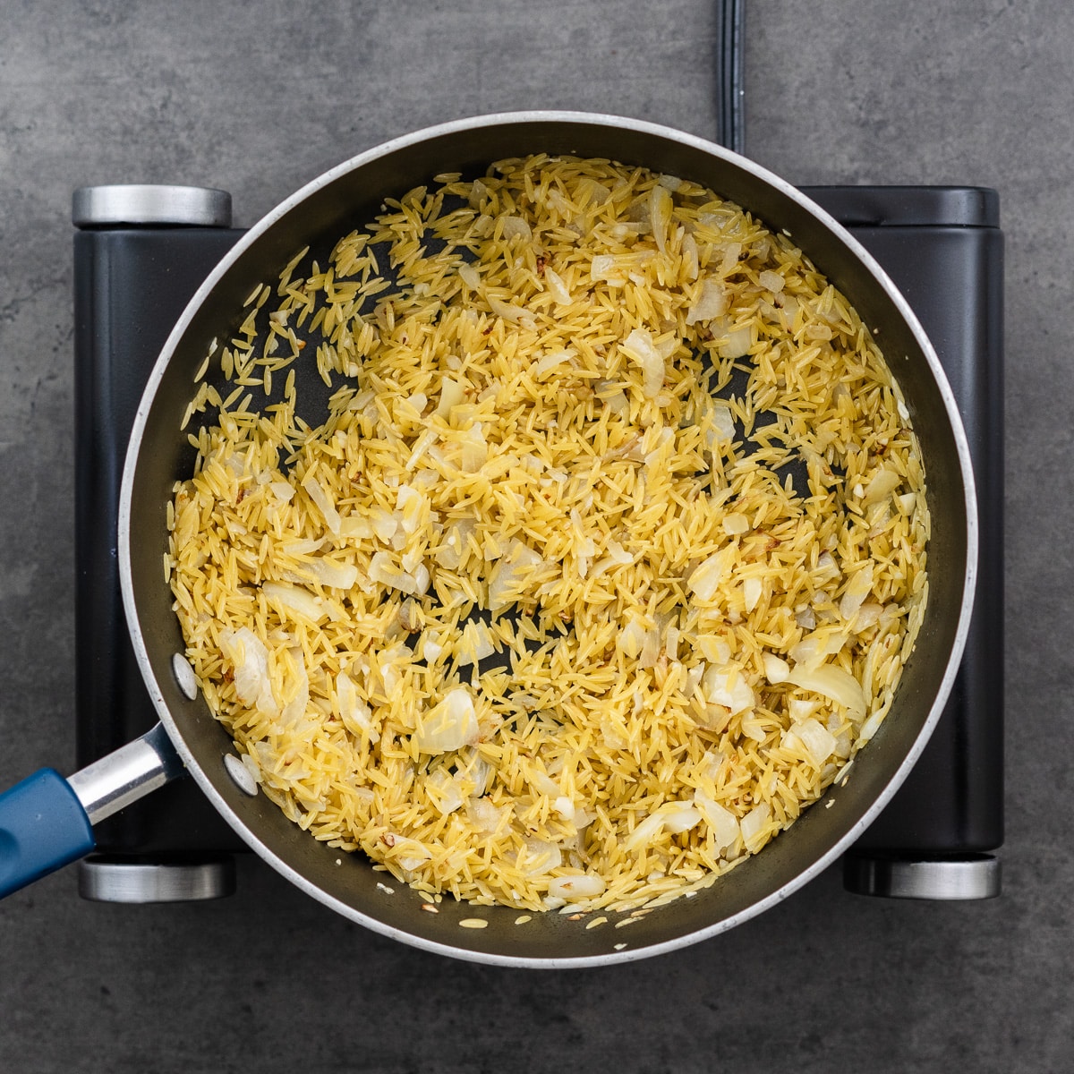 Creamy Orzo Recipe with Garlic Parmesan - Yellow Chili's