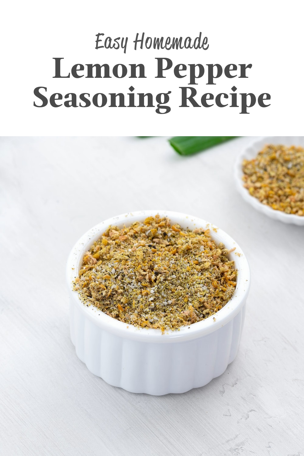 Homemade Lemon Pepper Seasoning Recipe - Yellow Chili's
