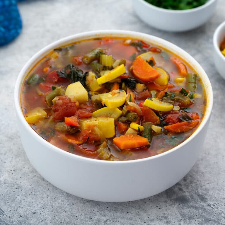Vegetable Soup Recipe - Yellow Chili's