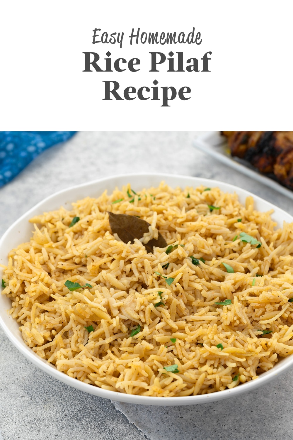 Easy Rice Pilaf Recipe - Yellow Chili's