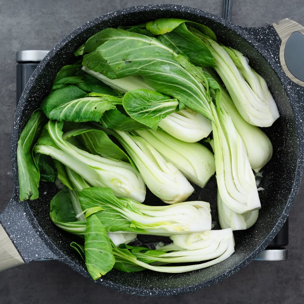 How to Cook Bok Choy (Sautéed Method) - Yellow Chili's