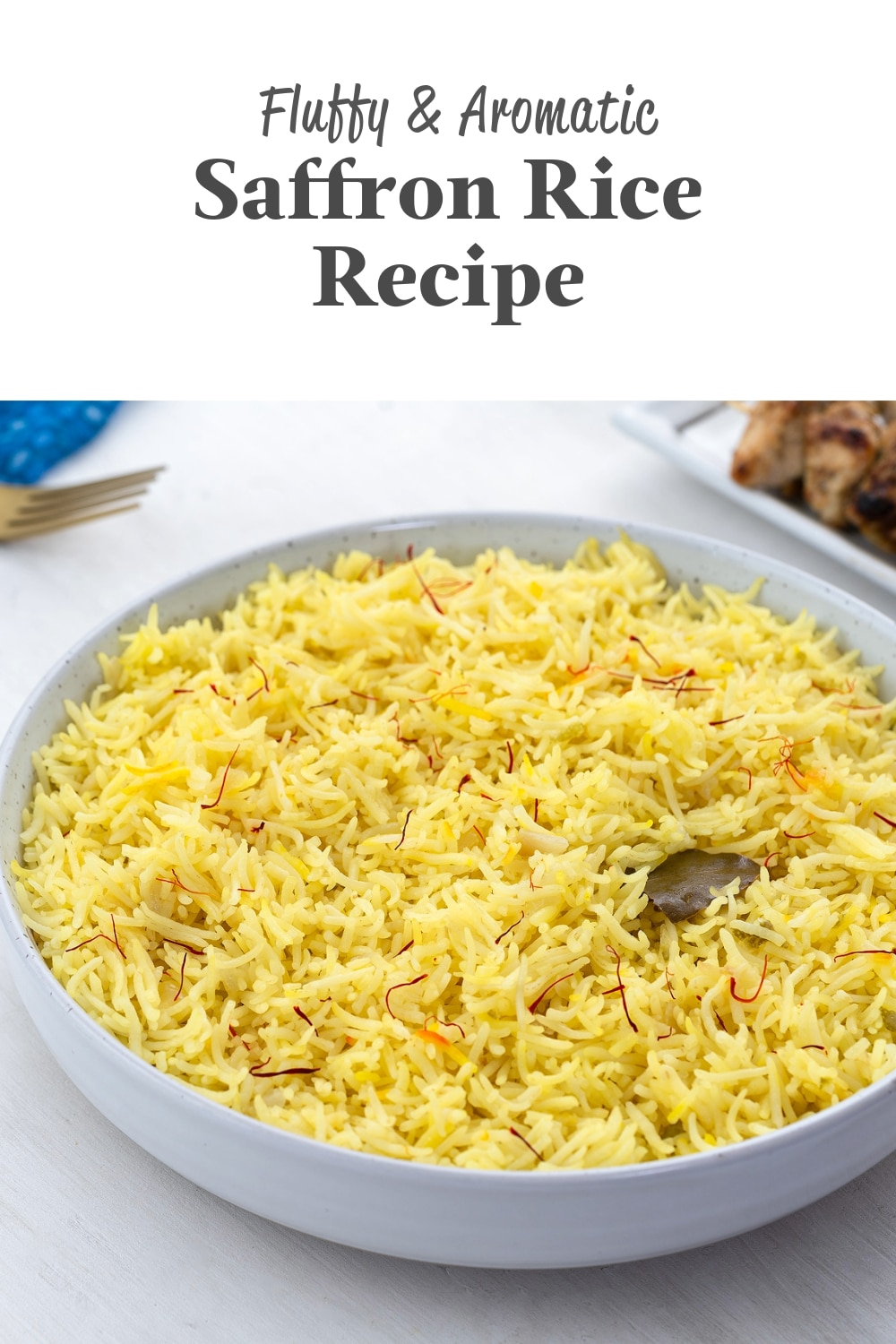 Mediterranean Saffron Rice Recipe - Yellow Chili's