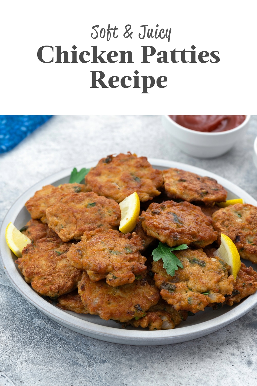 Chicken Patties Recipe - Yellow Chili's
