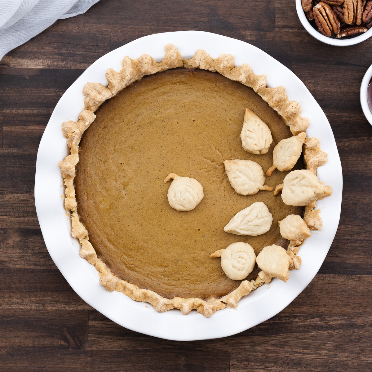 Best Homemade Pumpkin Pie Recipe - Yellow Chili's